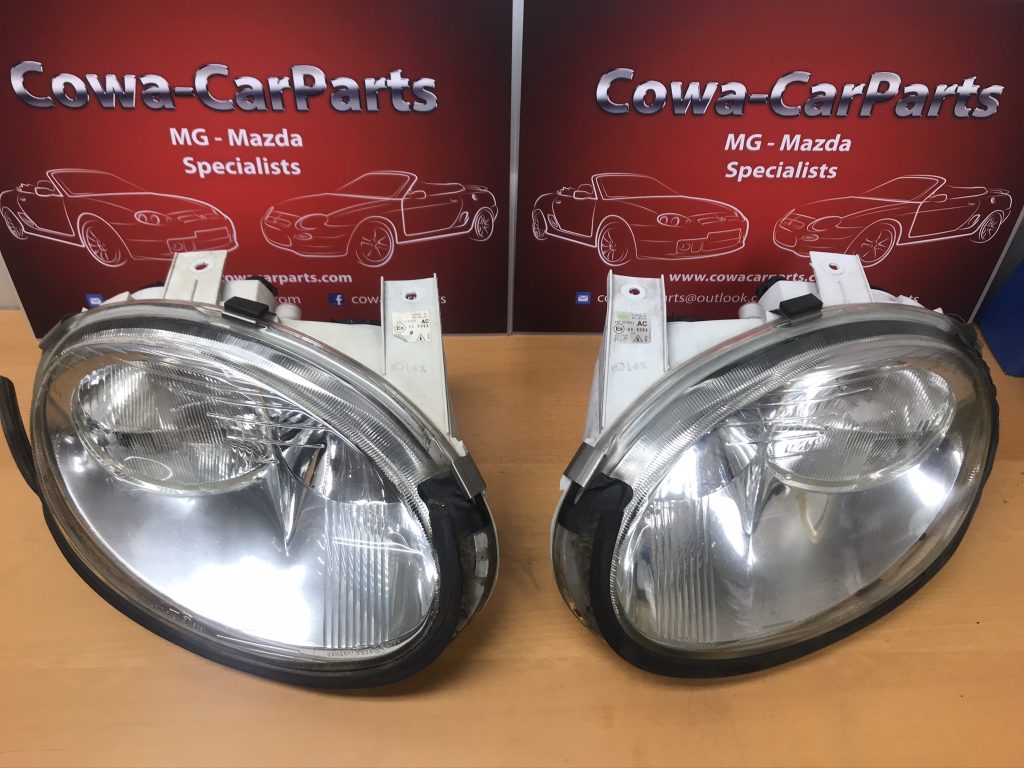 Mgf lhd koplampen koplamp +refurbished reflectors tweedehands ...
