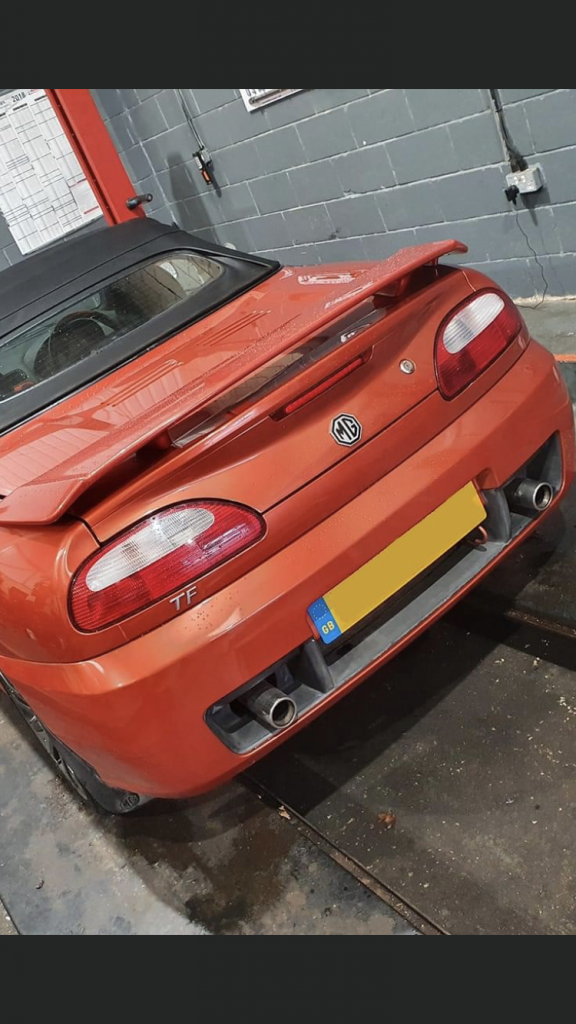 Mg F mgf Mg Tf MgTf achter trophy spoiler nieuw hinten trophy spoiler ...