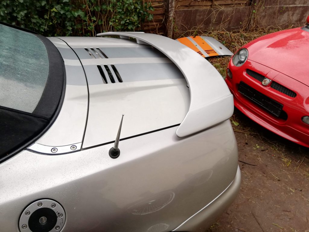 Mg F mgf Mg Tf MgTf achter trophy spoiler nieuw hinten trophy spoiler ...