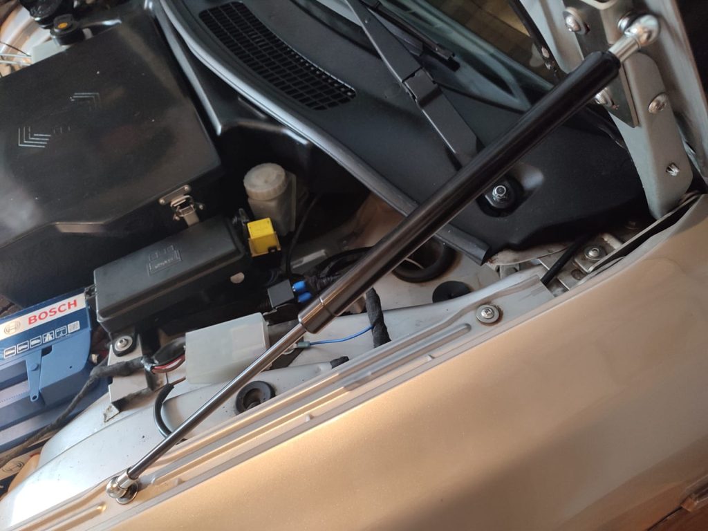 mgf mg tf gasveer motorkap Bonnet strut damper kits stossedampfer fur ...